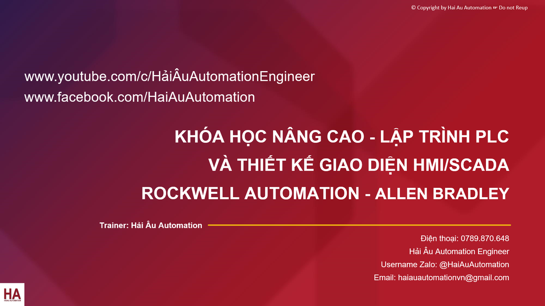 Khóa Học Lập Trình Plc Và Thiết Kế Hmi Scada Rockwell Automation Nâng